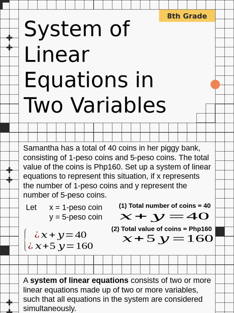 8th Grade Linear Equations Guide | PDF | Equations | Mathematics