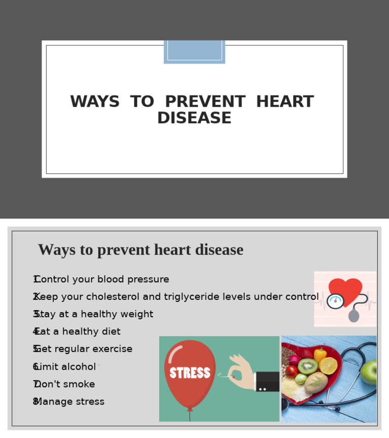 Heart Disease Prevention Tips | PDF