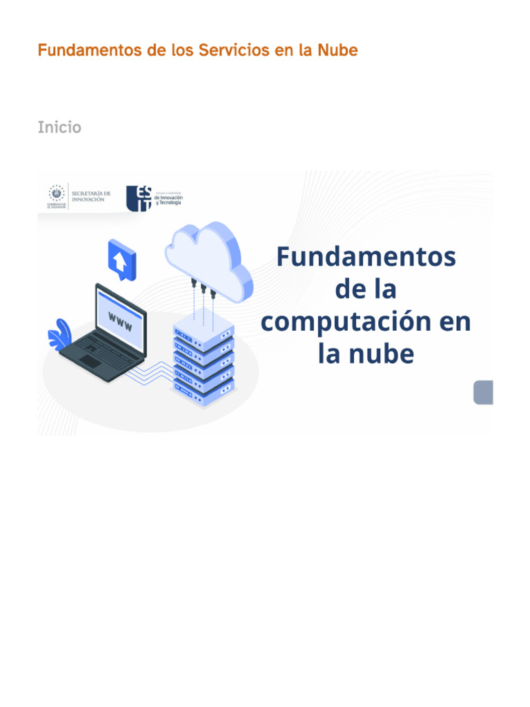 1. Fundamentos de La Computación en La Nube | PDF | Computación en la nube | Seguridad