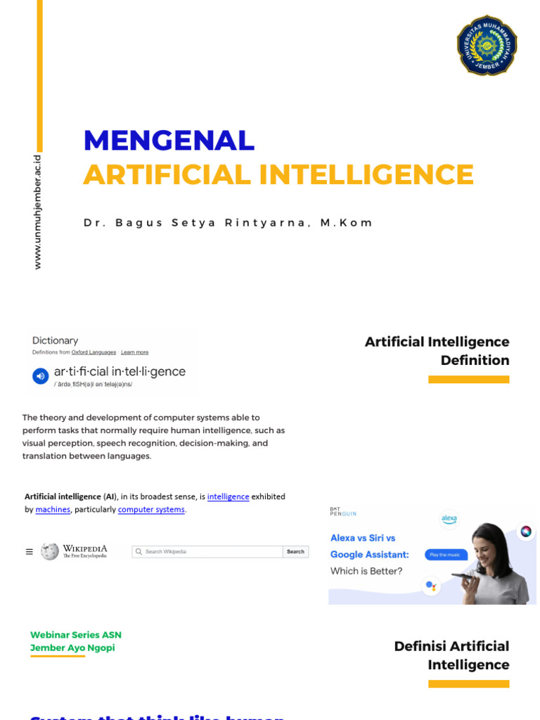 Mengenal AI | PDF | Artificial Intelligence | Intelligence (AI) & Semantics