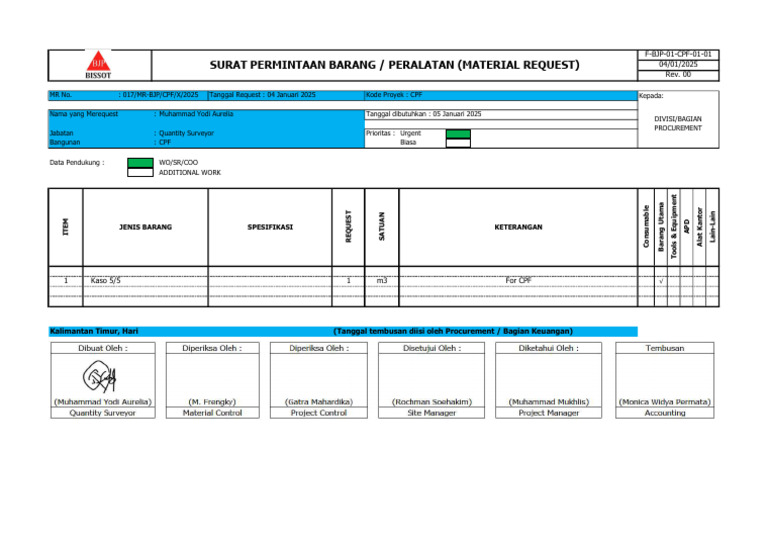 MR 017 Project CPF | PDF