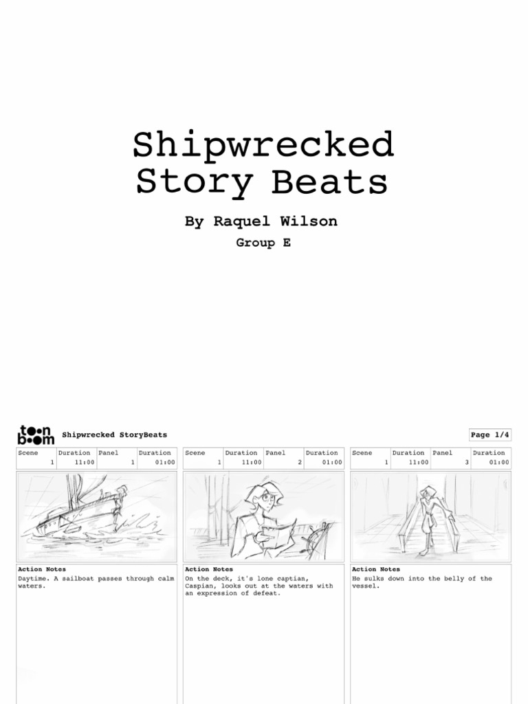 Shipwrecked StoryBeats | PDF