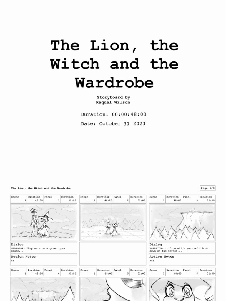 The Lion, The Witch, and The Wardrobe Excerpt | PDF