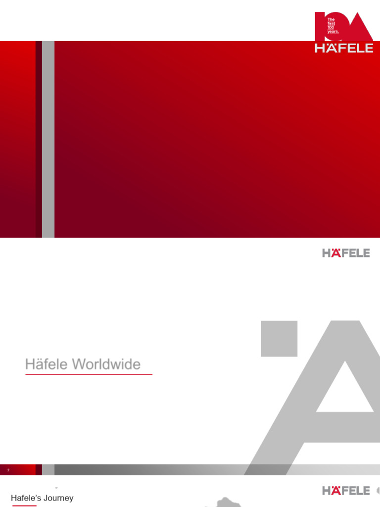 Hafele India Company Overview | PDF | Companies