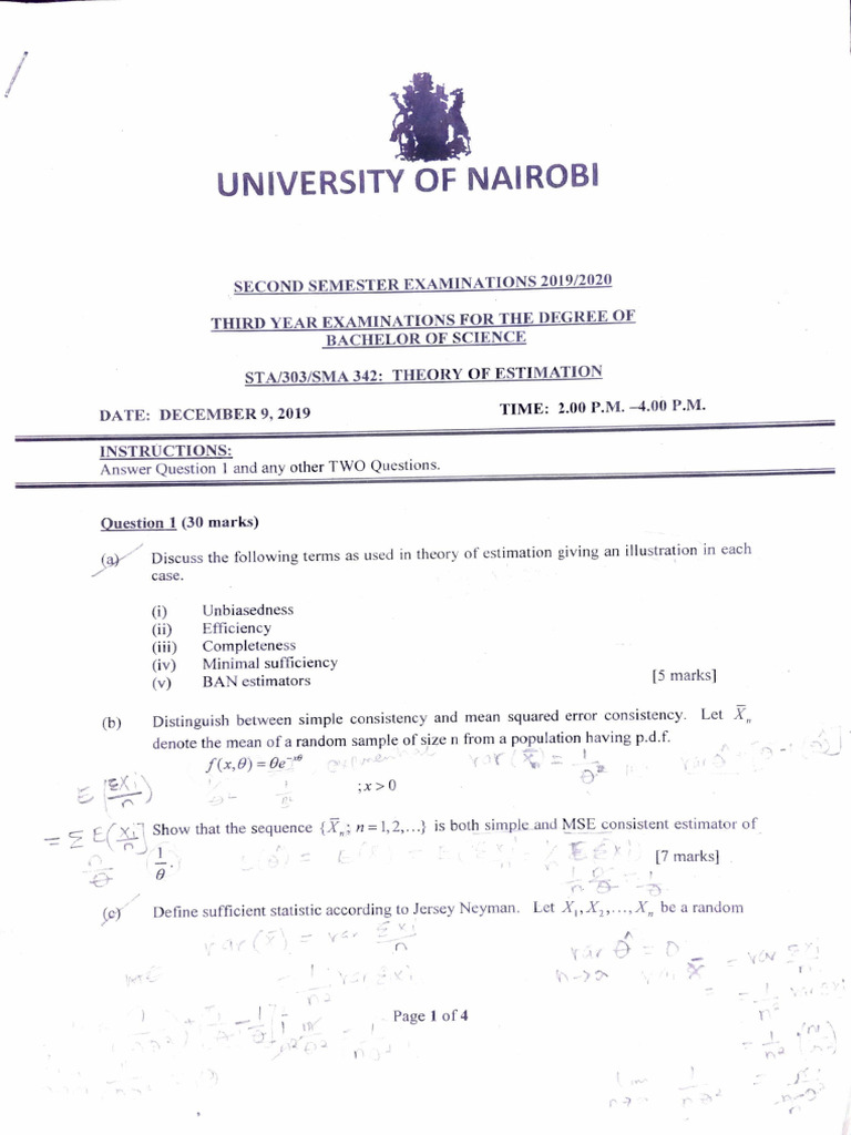 Theory of Estimation2019 | PDF | Estimator | Estimation Theory