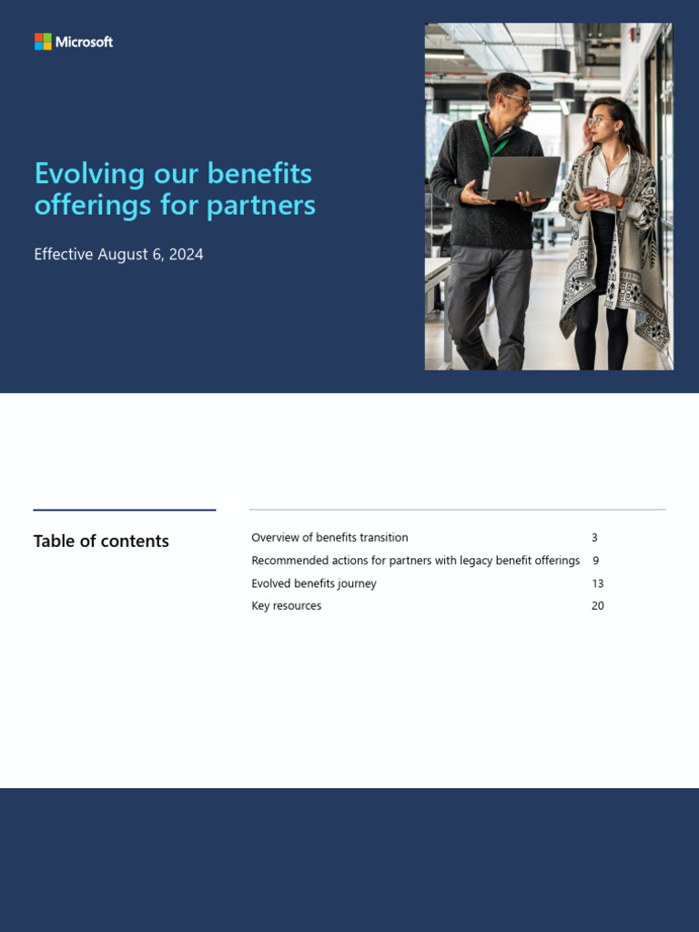 FY25 Benefits Evolution - Partner-Facing Deck | PDF | Microsoft Azure | Microsoft
