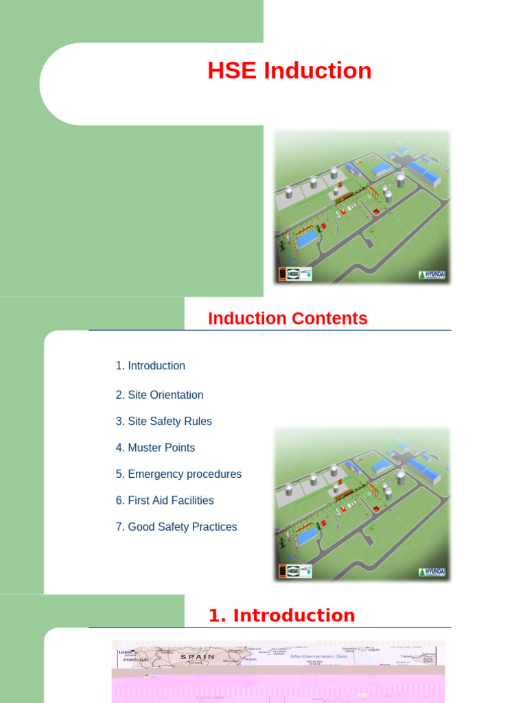 HEC-BMS-001 HSE Induction (Rev.02-Final) | PDF | Personal Protective Equipment | Vehicles