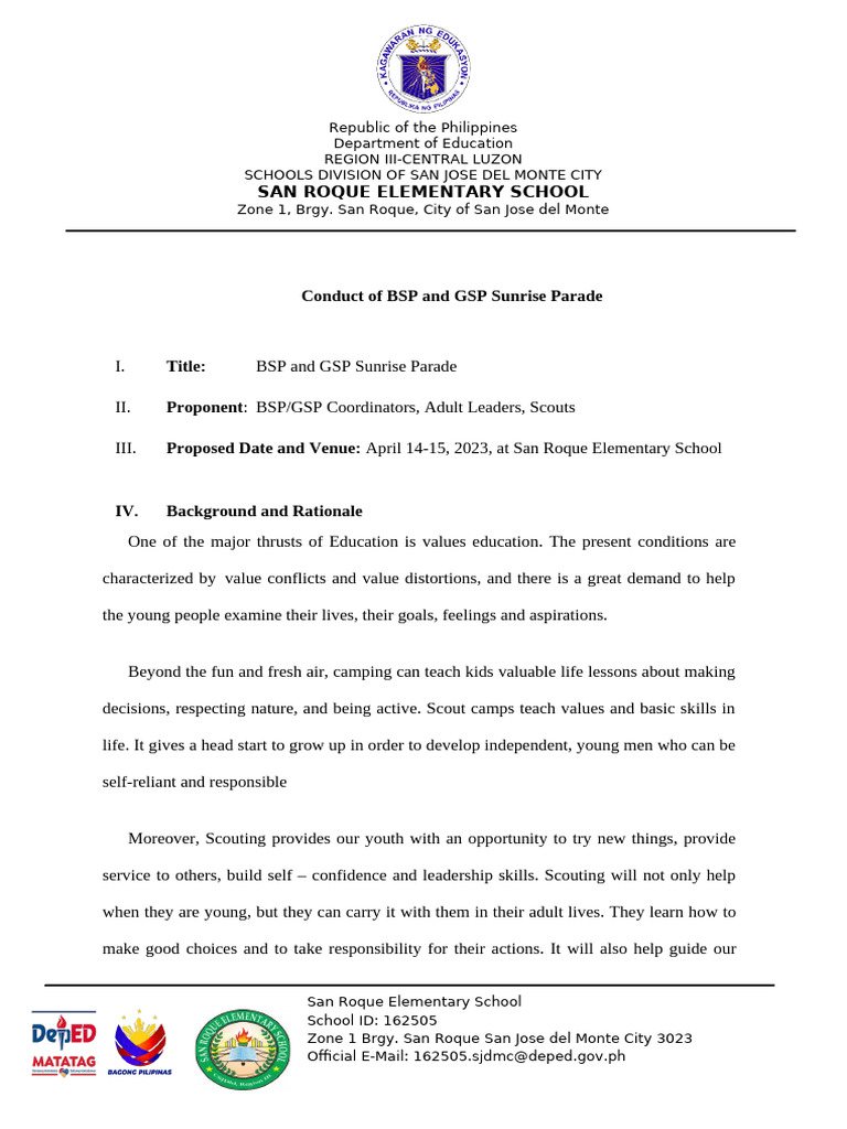 Letter Head MATATAG Landscape | PDF