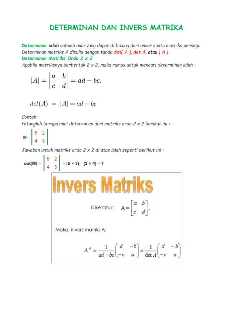 Matriks 02 | PDF