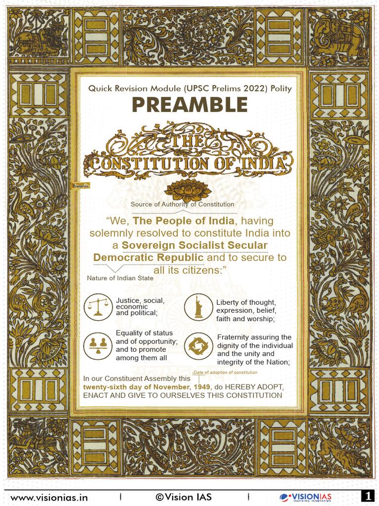 1.preamble | PDF | Legal Documents | Government