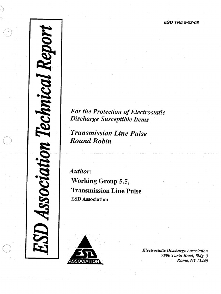 Esd Tr5.5!02!08 Tlp-round Robin | PDF