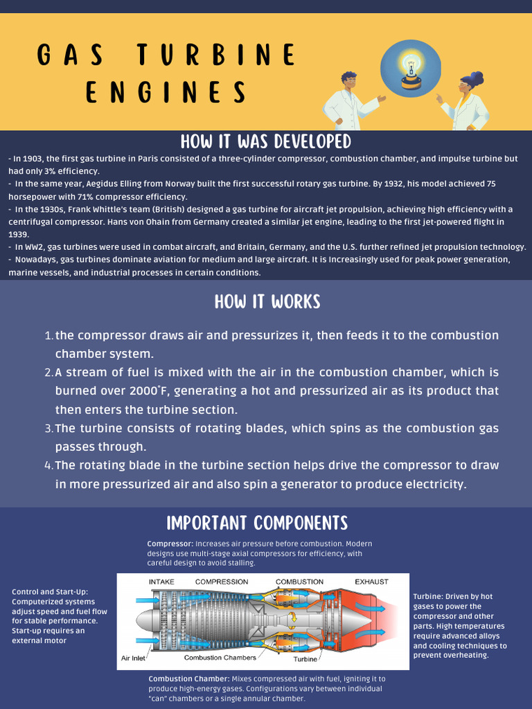 Gas Turbine Engines | PDF | Jet Engine | Gas Turbine