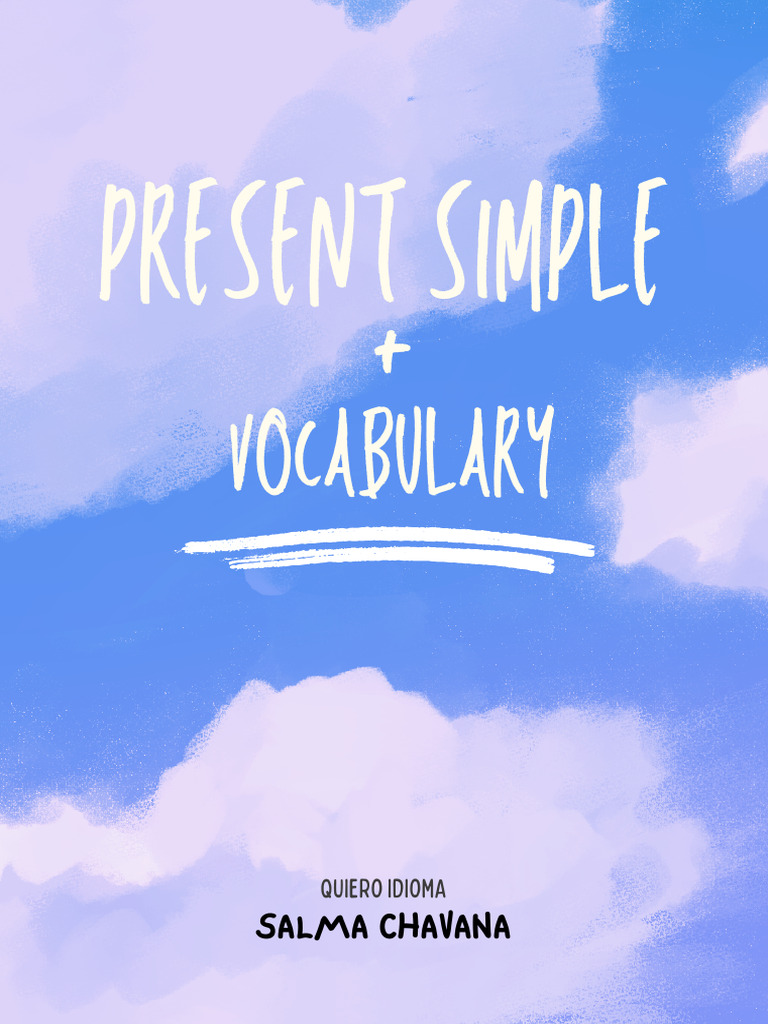Presente Simple + Vocabulary - Semana Bilingüe | PDF | Verbo | Sintaxis