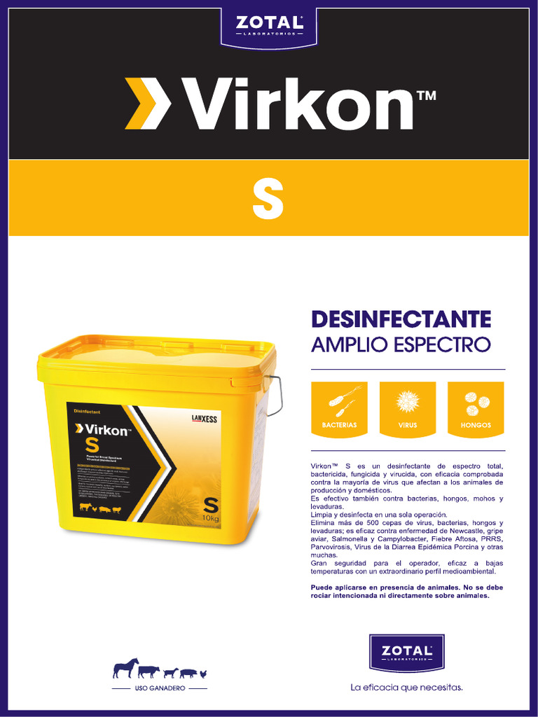 Ficha Virkon S 2023 | PDF