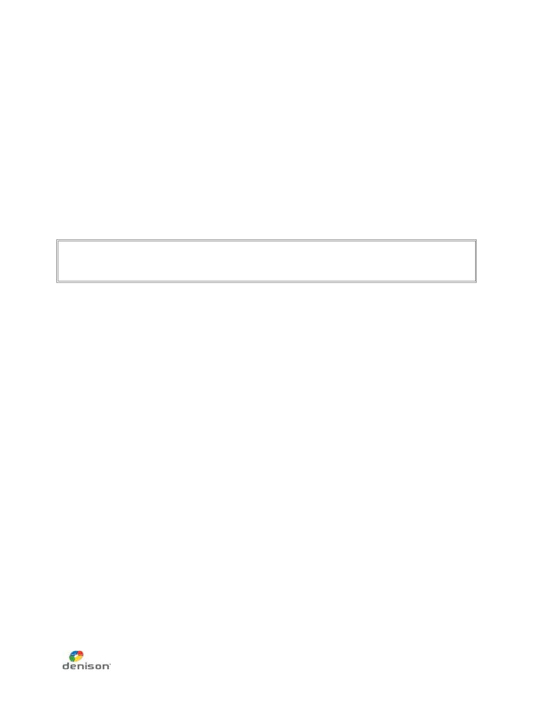 Denison Culture Survey Implementation Guide | PDF | Organizational ...