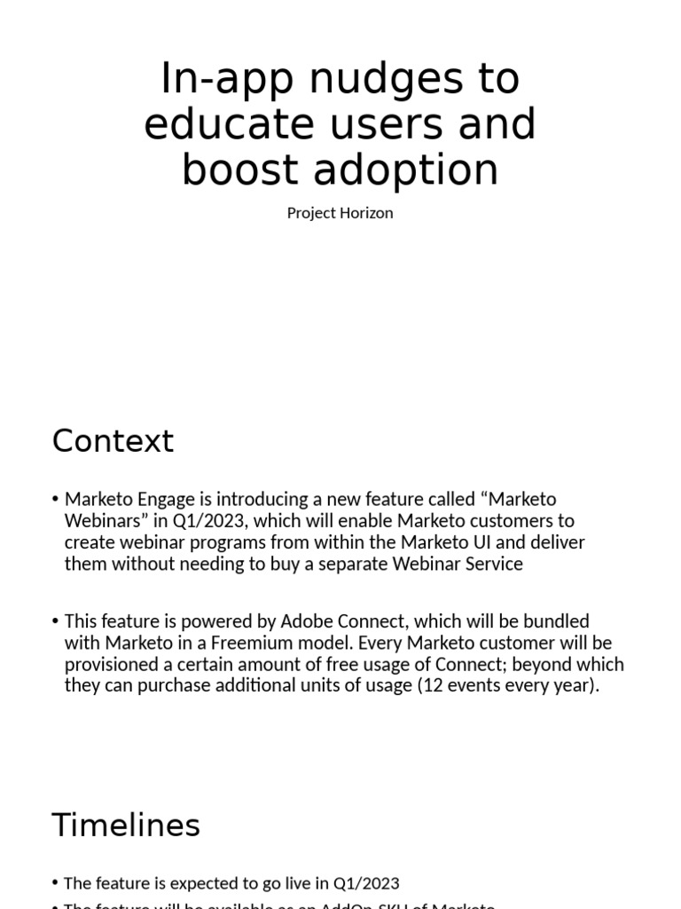 In App Nudges | PDF | World Wide Web | Internet & Web