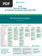 RPJMN 2025-2029 Kesehatan - Kesprimkom-Rev | PDF