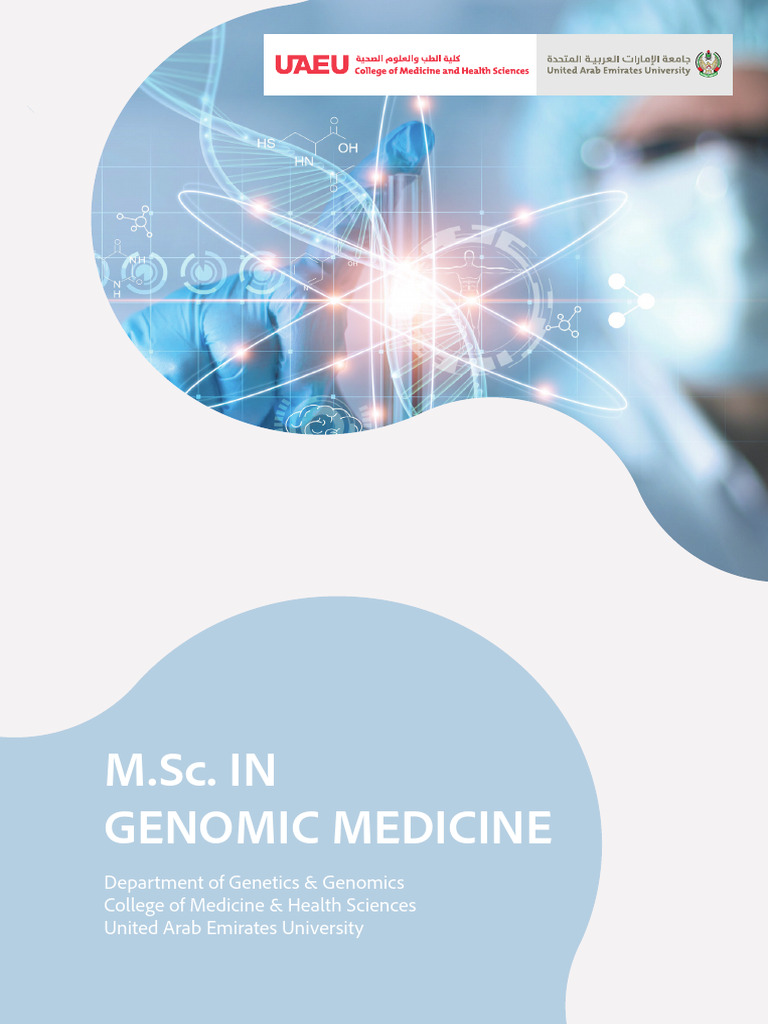 master_of_science_in_genomic_medicine_brochure | PDF | Medicine | Genomics