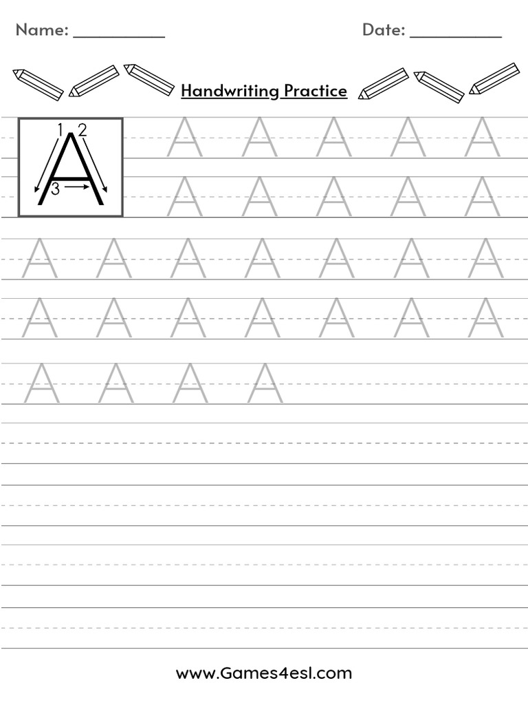 Alphabet Tracing Worksheet Uppercase A To Z 240723 211208 | PDF ...