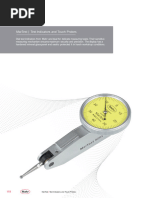 Dial Test Indicator Measurement Guide | PDF | Equipment | Metrology