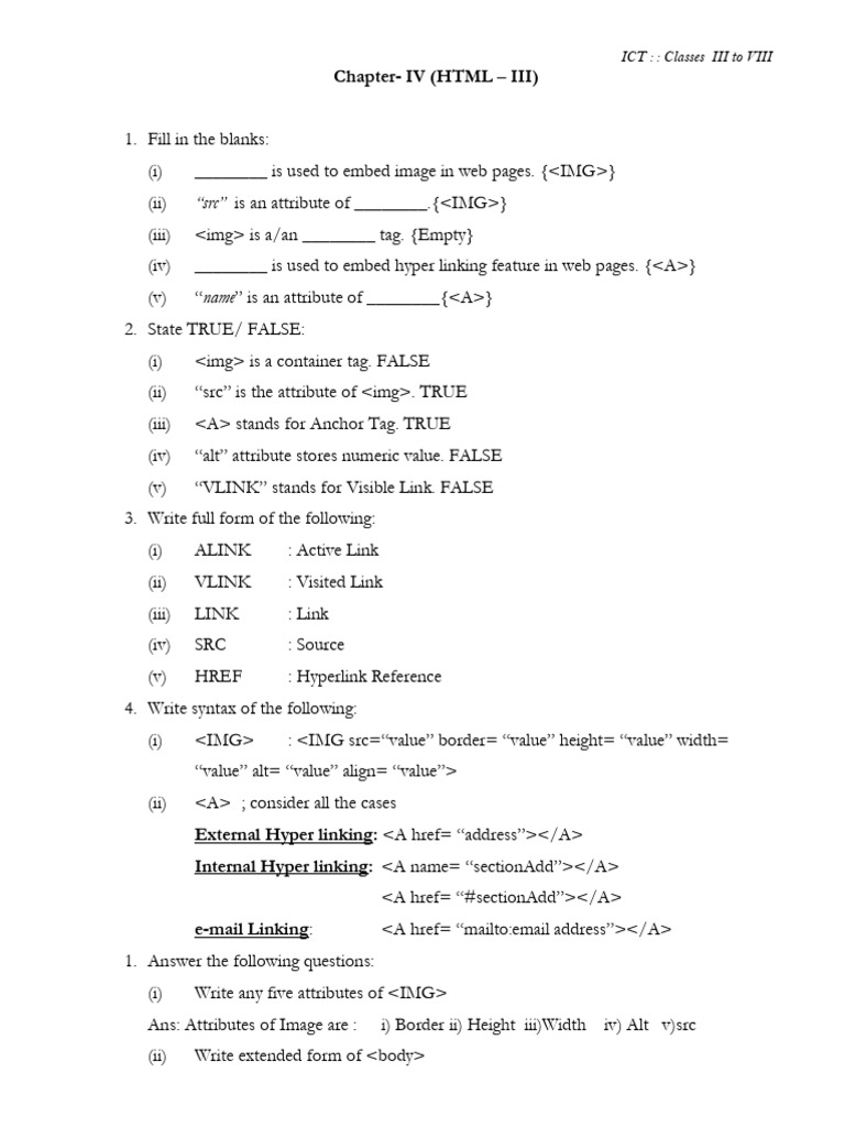 Class8 CH 4 ICT | PDF