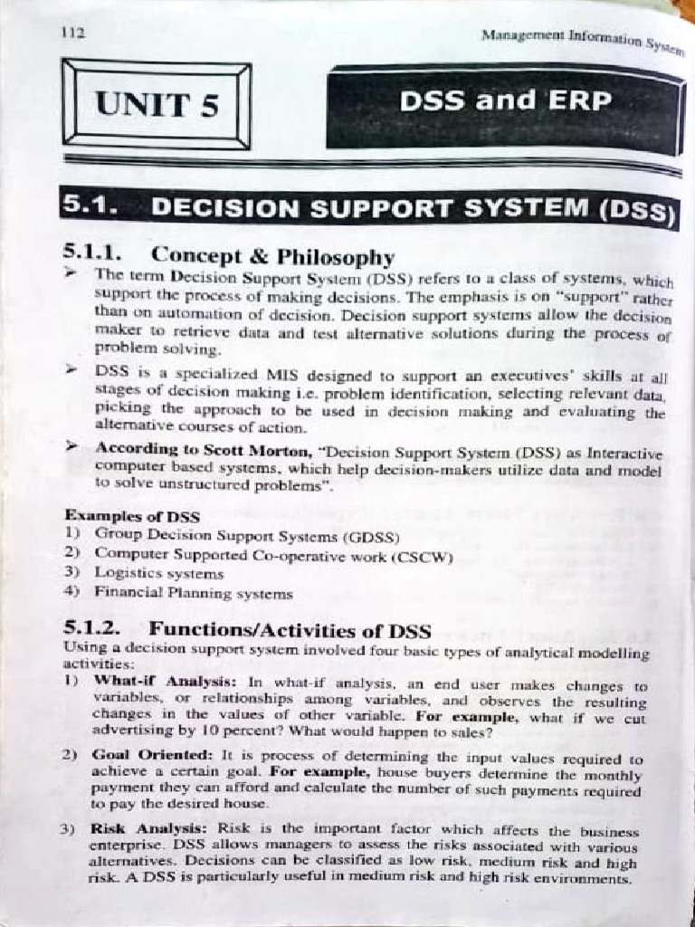 MIS-UNIT-5,NOTES,3rd Sem | PDF