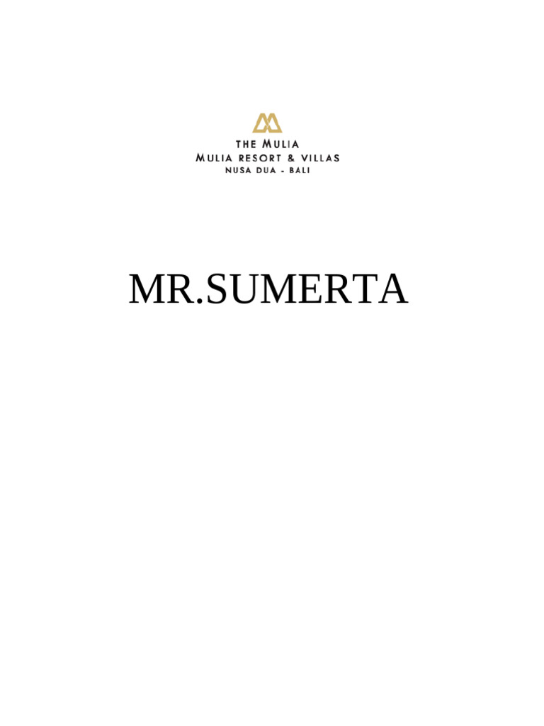 MR Sumerta | PDF