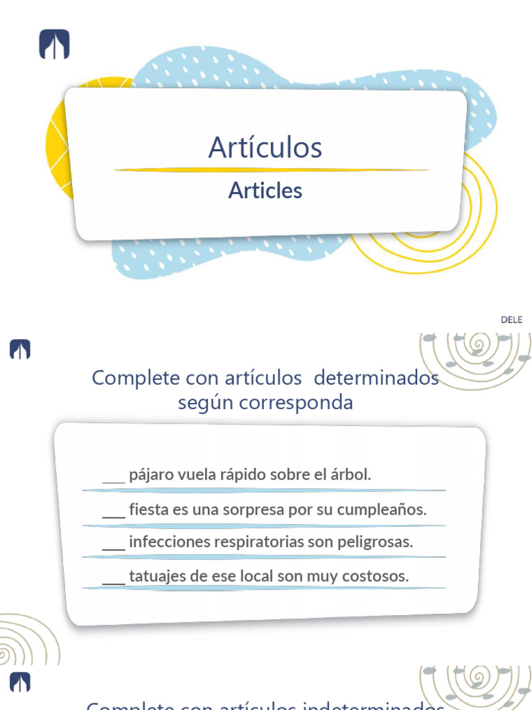 Práctica. Artículos | PDF