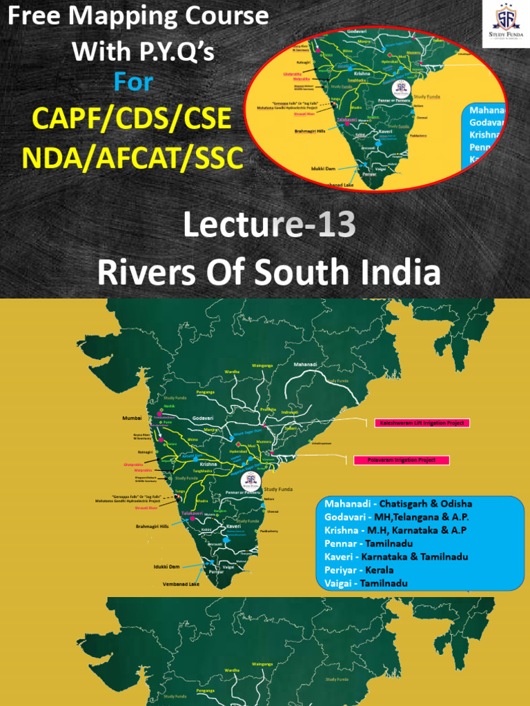 128.Lecture 3 Part 6 Rivers of South by @ImTgLoki | PDF | Hydrology | Water 128.Lecture 3 Part 6 Rivers of South by @ImTgLoki | PDF | Hydrology | Water