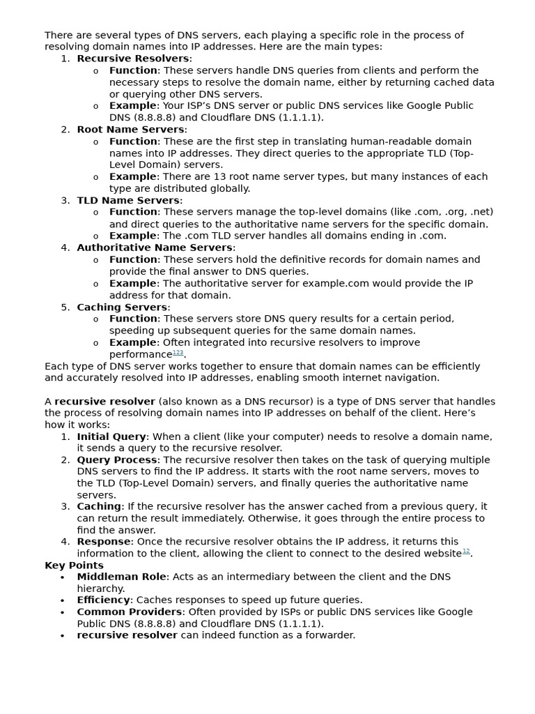 Comparison Between Recursive And Iterative Dns Queries And Others Pdf