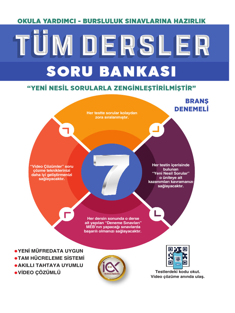7. Sınıf Tüm Dersler Soru Bankası_Ornek | PDF