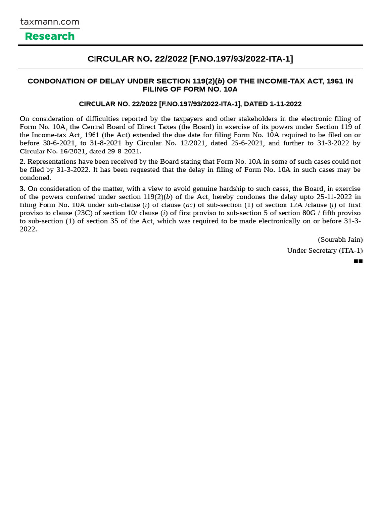 2022_11_04T00_00_CIRCULAR_NO__22_2022__F_NO_197_93_2022_ITA_1__CONDONATION_OF_DELAY_UNDER ...