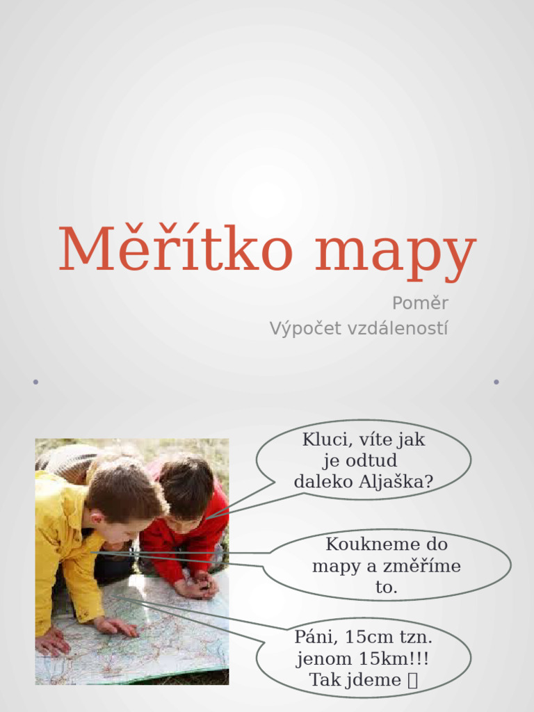 Meritko Mapy Uvod | PDF