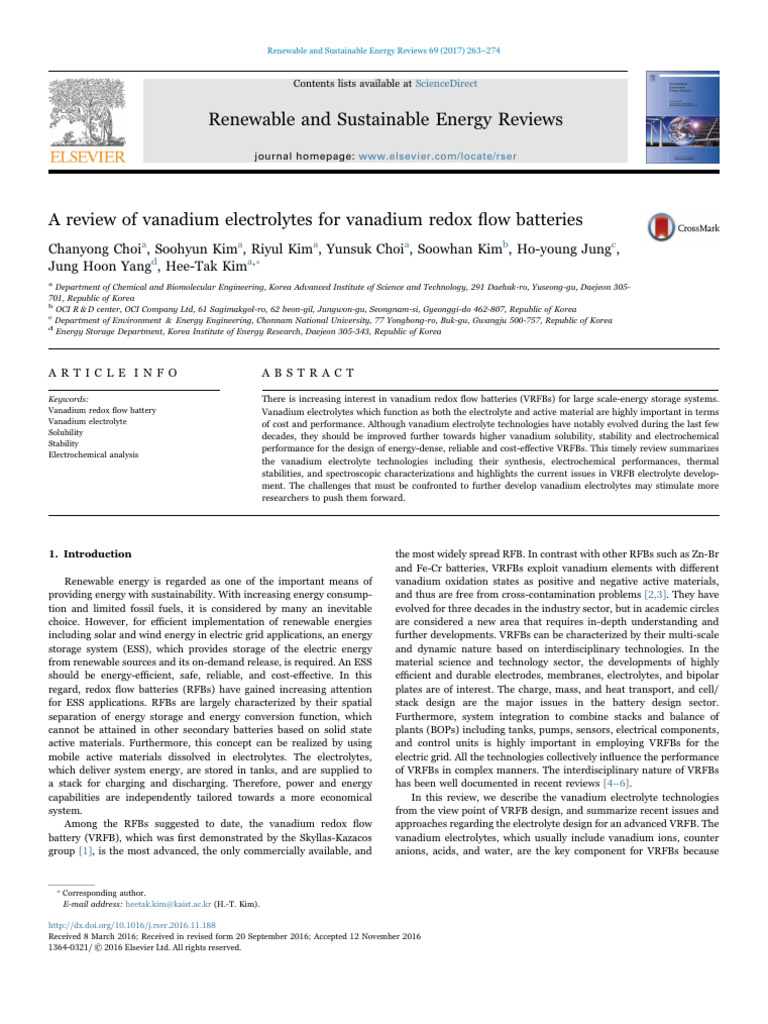 REV Paper 1 | PDF | Electrolyte | Electrochemistry