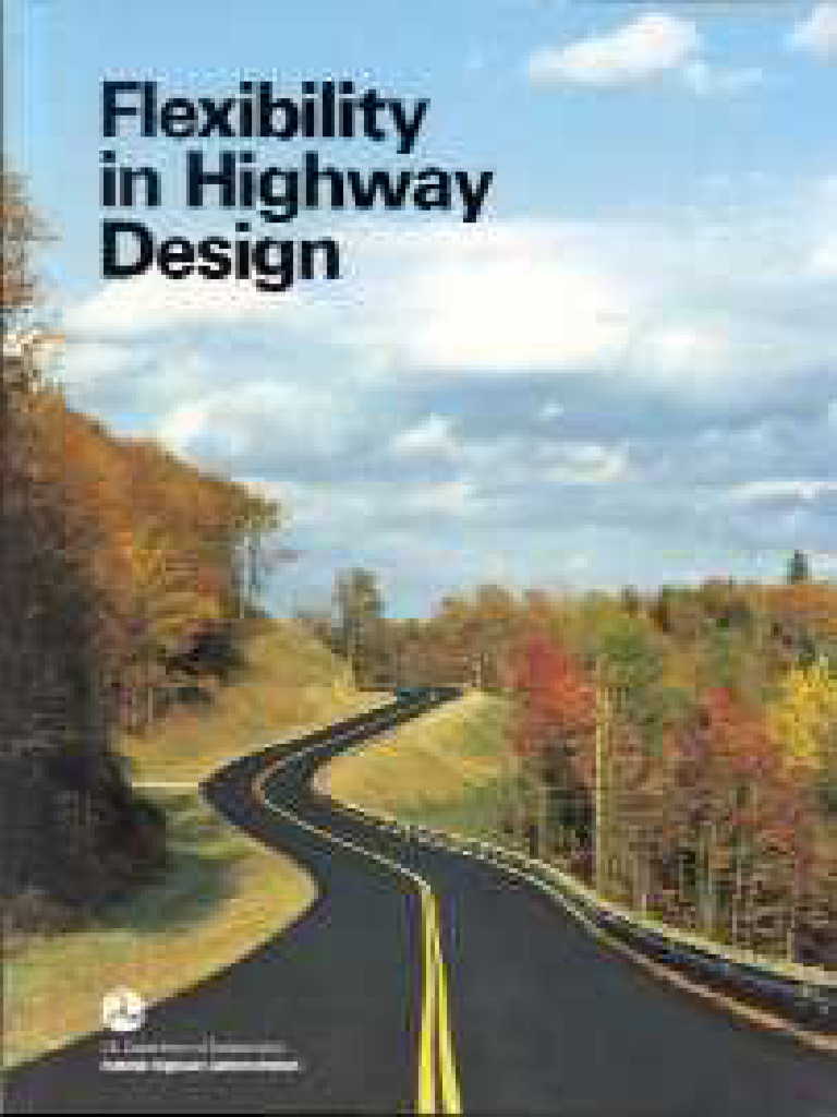 Flexiblity in Highway Design | PDF | Road | Sidewalk
