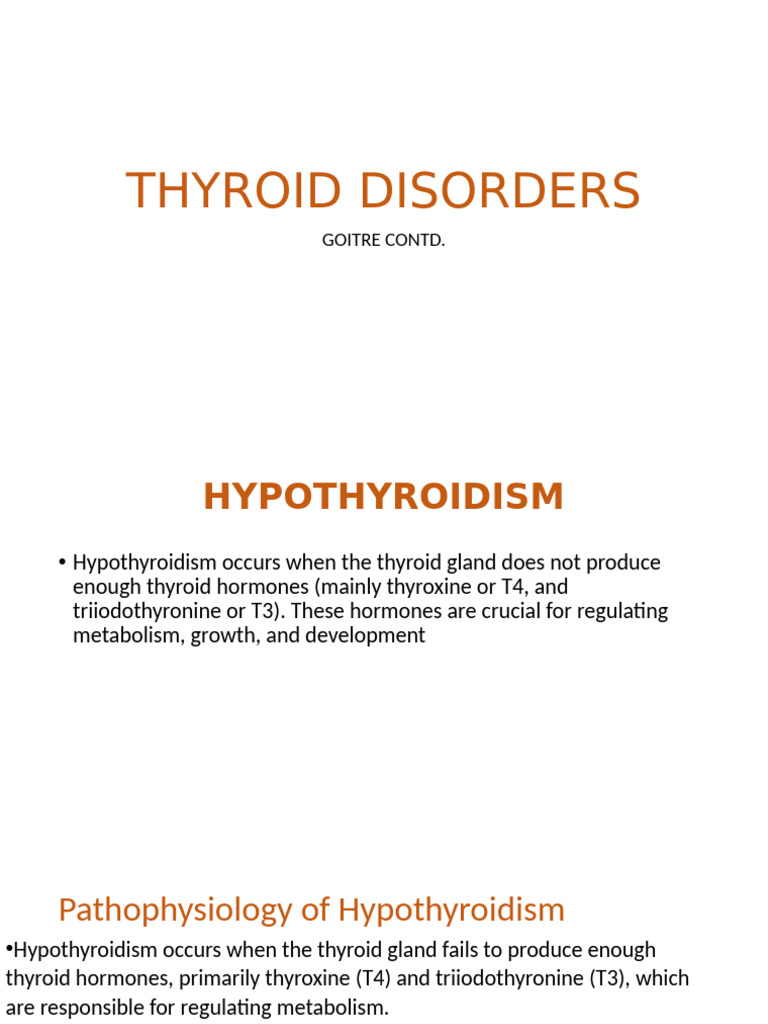 ENDO 2 | PDF | Thyroid | Hypothyroidism