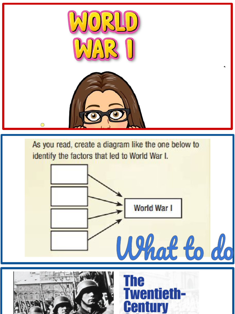 Edited - ww1 Activity 1 | PDF