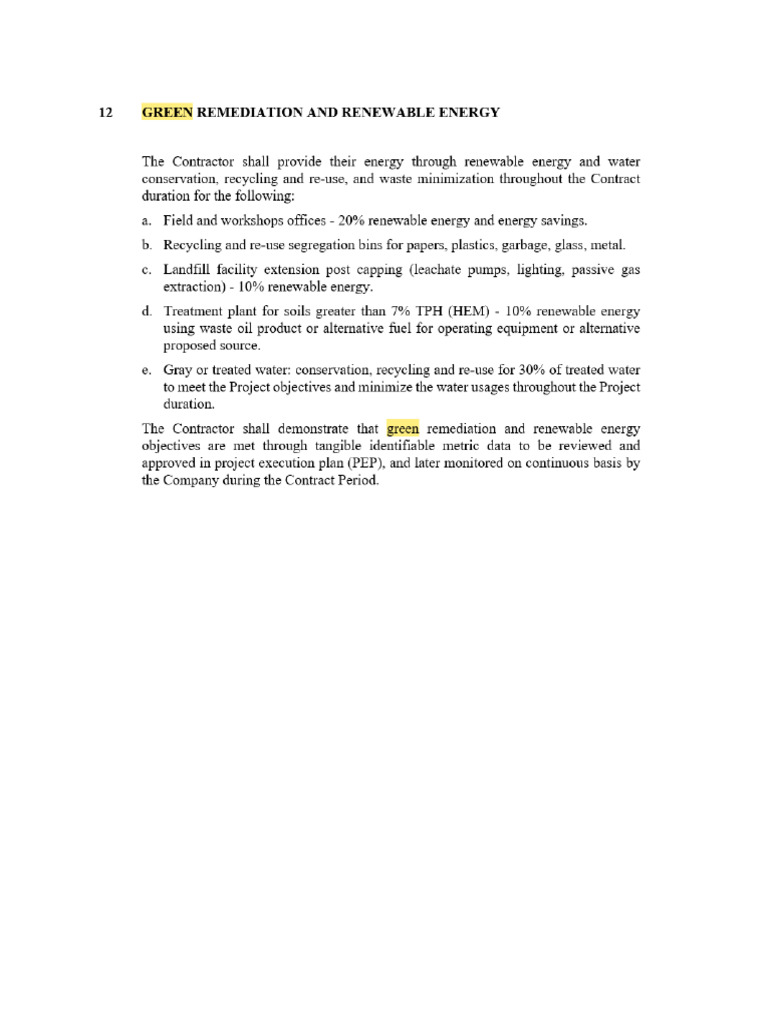 Green and Renewable Energy | PDF