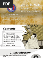 Analysis of "The Yellow Wallpaper" | PDF | The Yellow Wallpaper ...