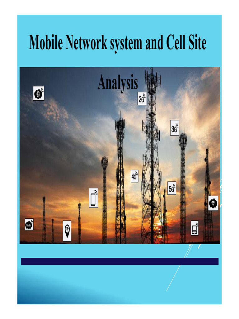 Network and Cell Site Analysis 2021 | PDF