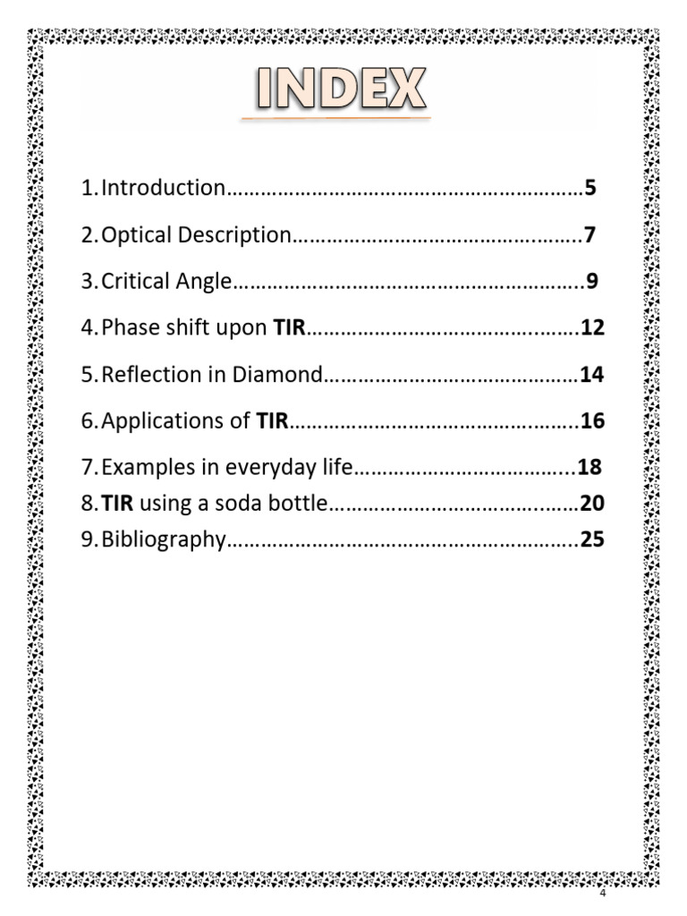 Huzaif Project File | PDF | Reflection (Physics) | Refraction