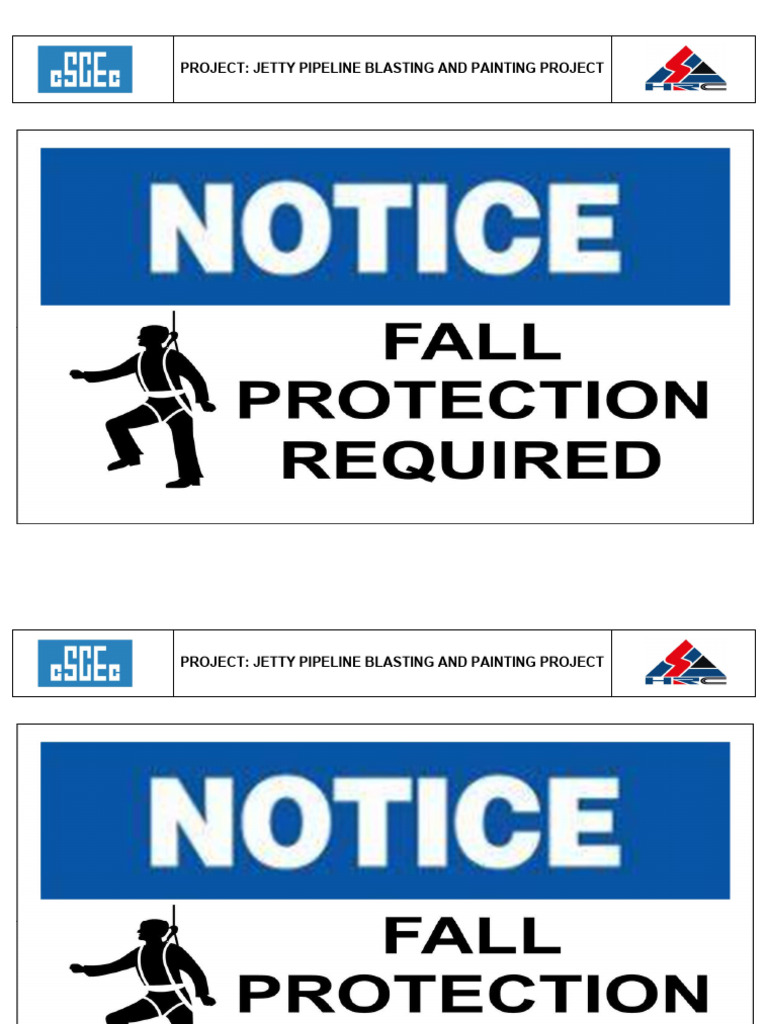 Fall Protection Required | PDF