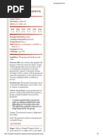 Grung Race Overview for D&D 5E | PDF | Dungeons & Dragons