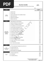 Joining Document Checklist | PDF