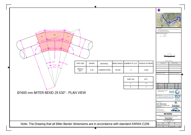 Miter 39.530° | PDF | Civil Engineering