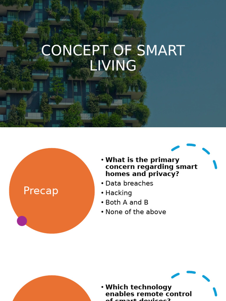 Concept of Smart Living - Grade 7 Unit-5 | PDF | Efficient Energy Use ...