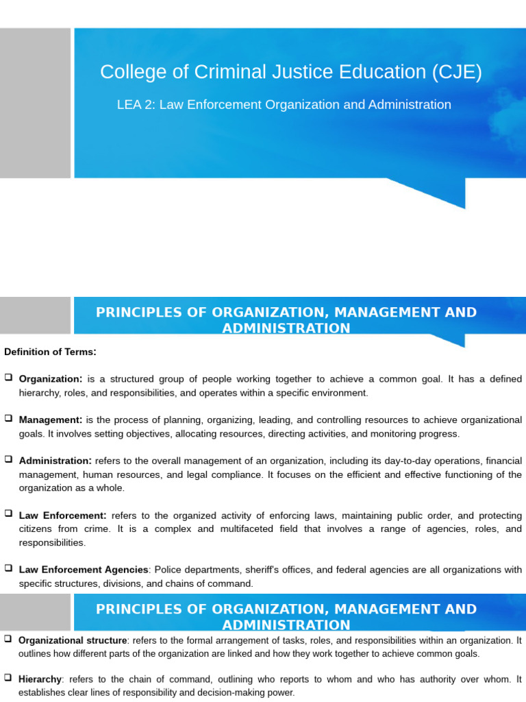LEA 1 | PDF | Police | Government