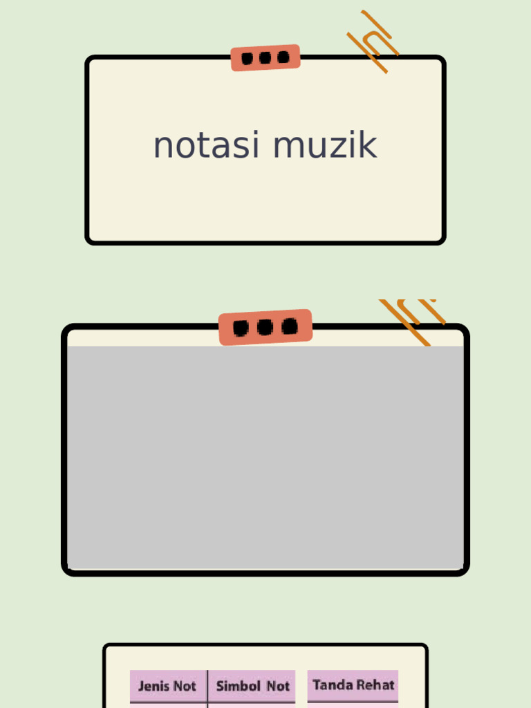 Notasi Muzik | PDF