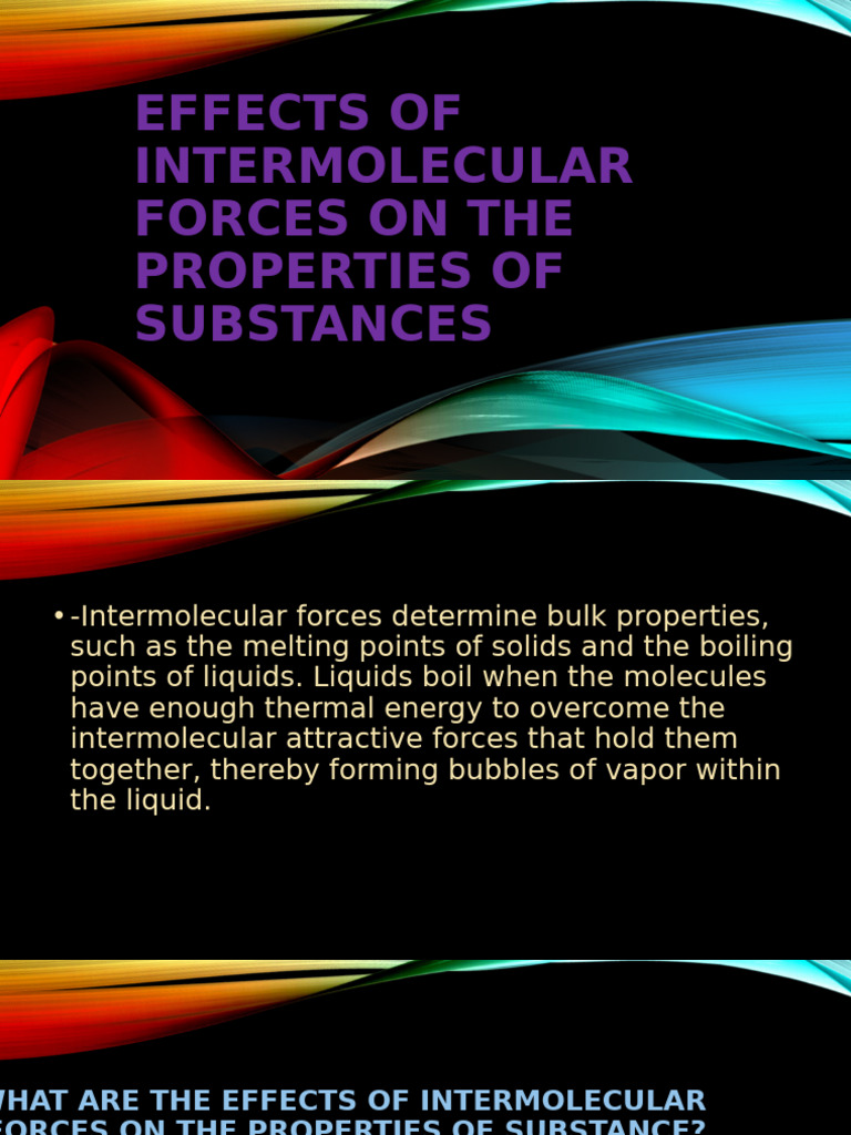 Module 6 Einstein Physical Science | PDF | Intermolecular Force | Liquids
