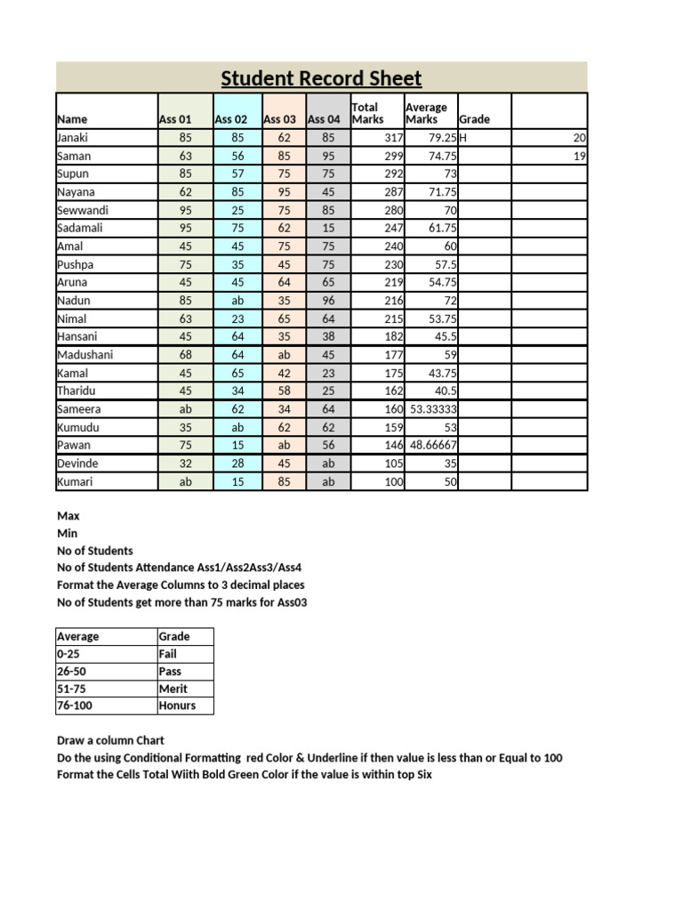 Example 1 | PDF | Spreadsheet | Computing